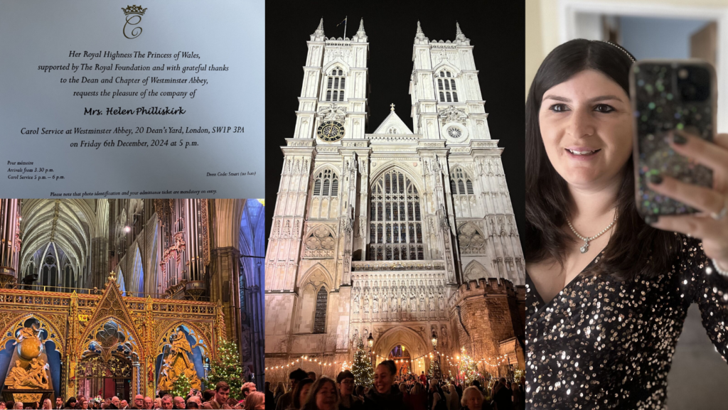 Bereaved Mum attends Royal Carol Concert rounding off another powerful ...